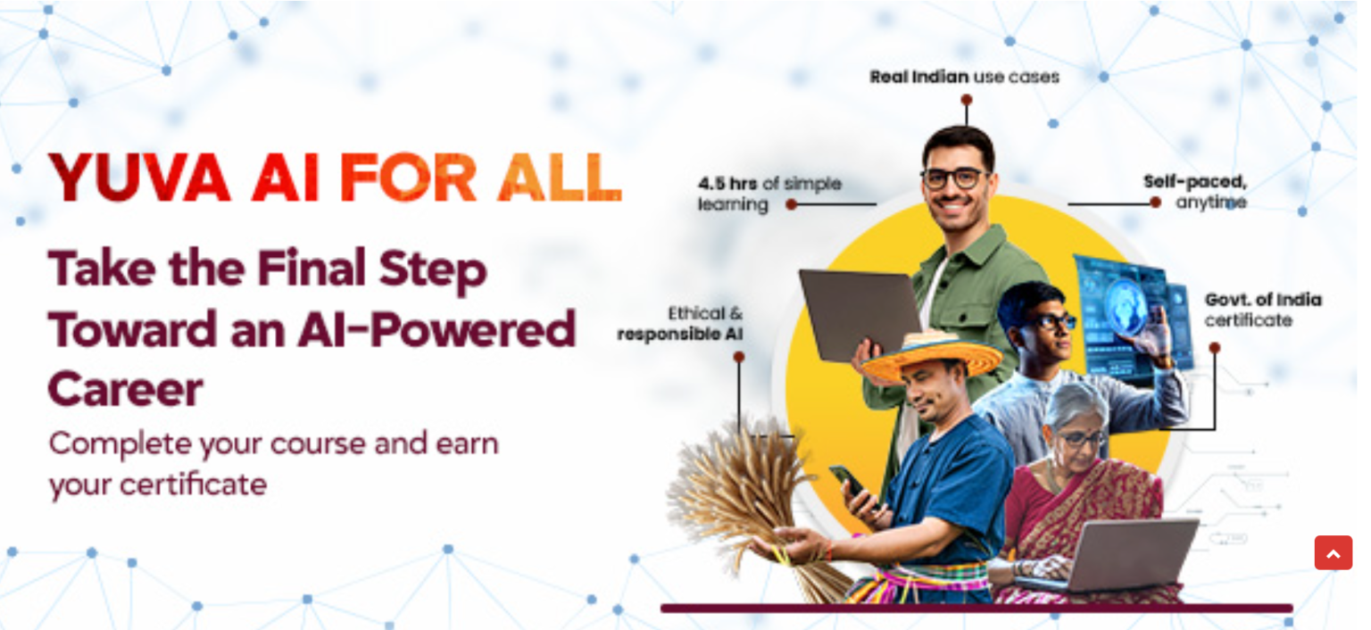 CSC VLE Learning “YUVA AI for ALL” Free Course Registration Process